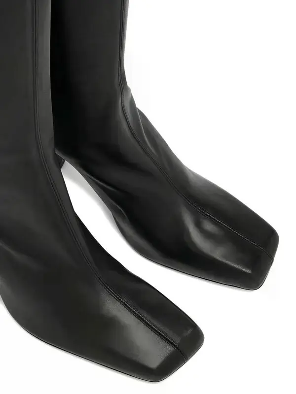 Khaite 100mm Eva Zip-detail Over-the-knee Boots
