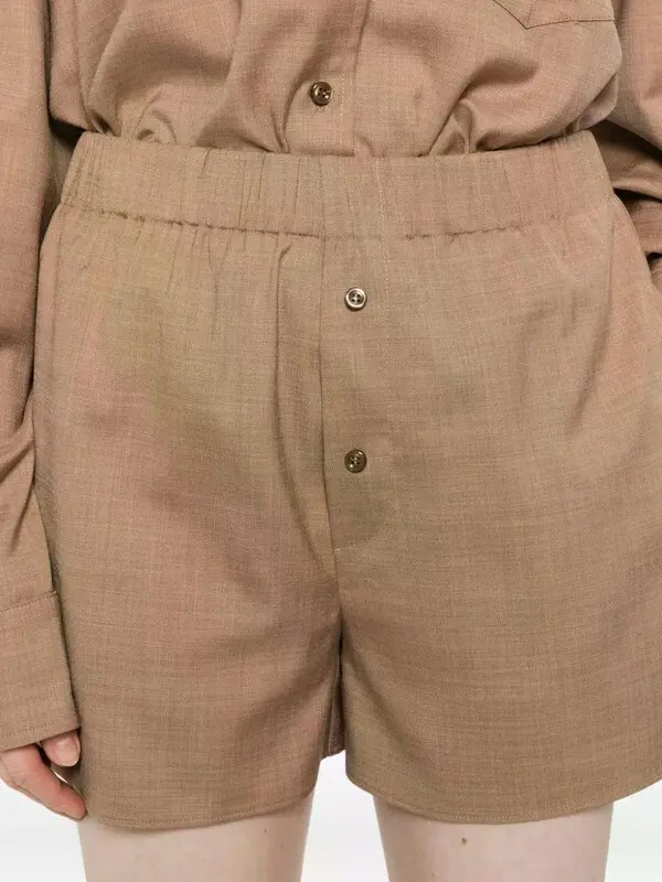 Andamane Elastic-waist Shorts