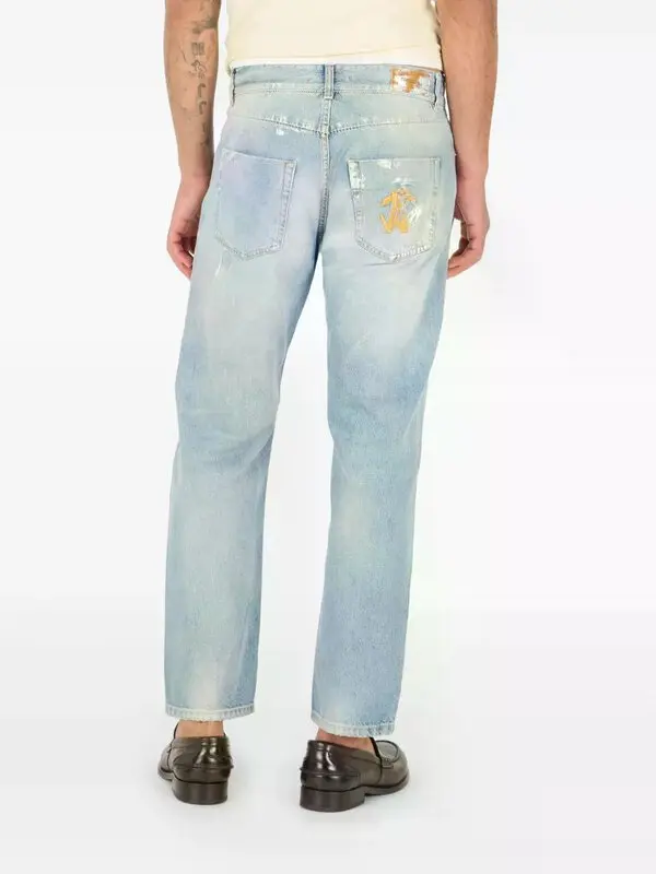 Roberto Cavalli Distressed-effect Jeans