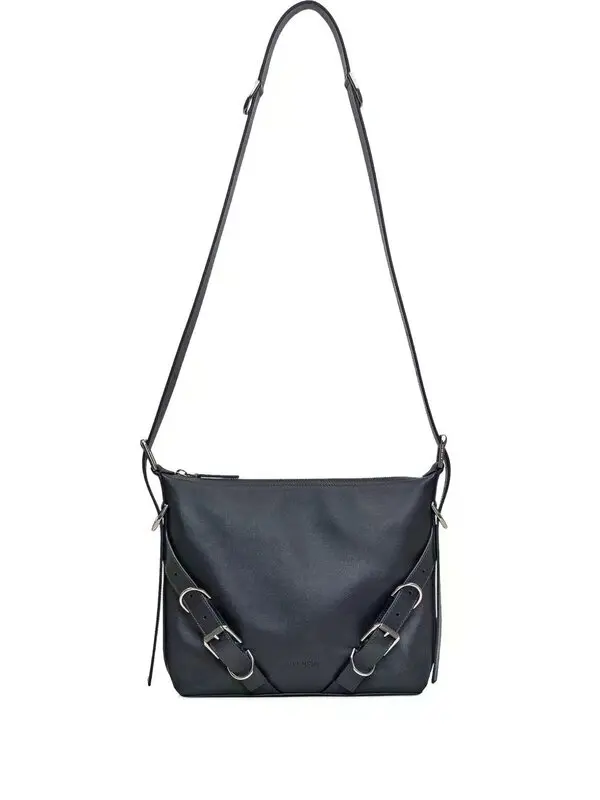 Givenchy Voyou Buckle-detail Shoulder Bag - Grey