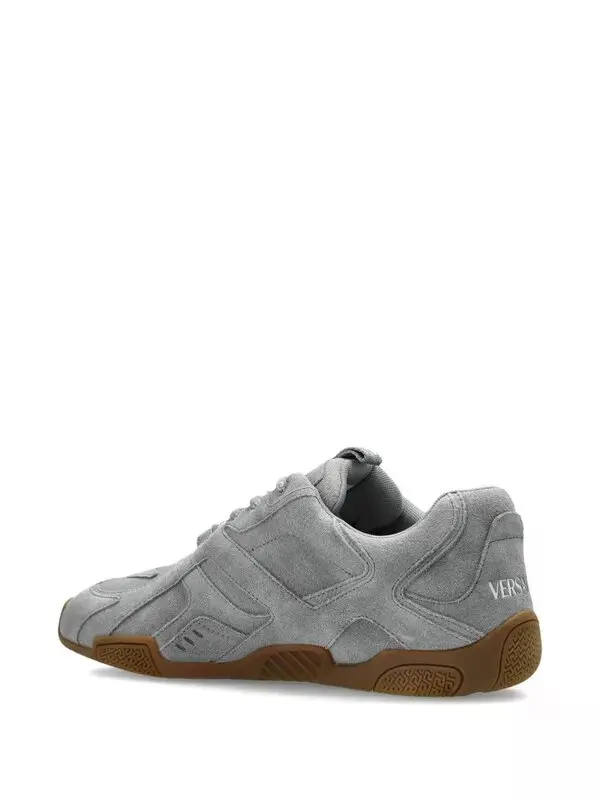 Versace Galaxia Suede Sneakers - Grey