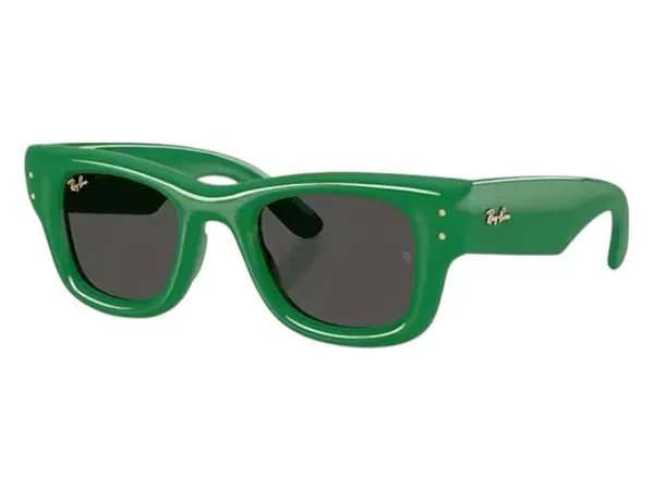 Ray-ban X A$ap Rocky Wayfarer Puffer Sunglasses - Polished Green Ultra Black (rb4940)