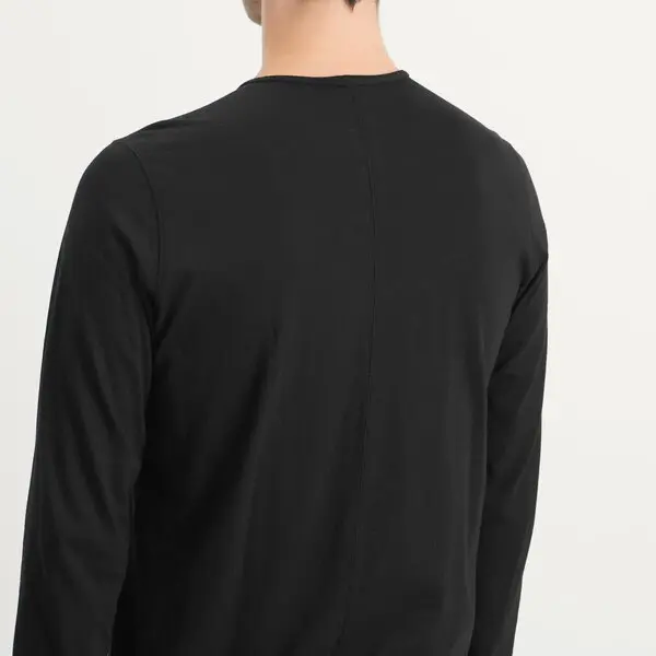 Rick Owens Level Long Sleeve Shirt - Black