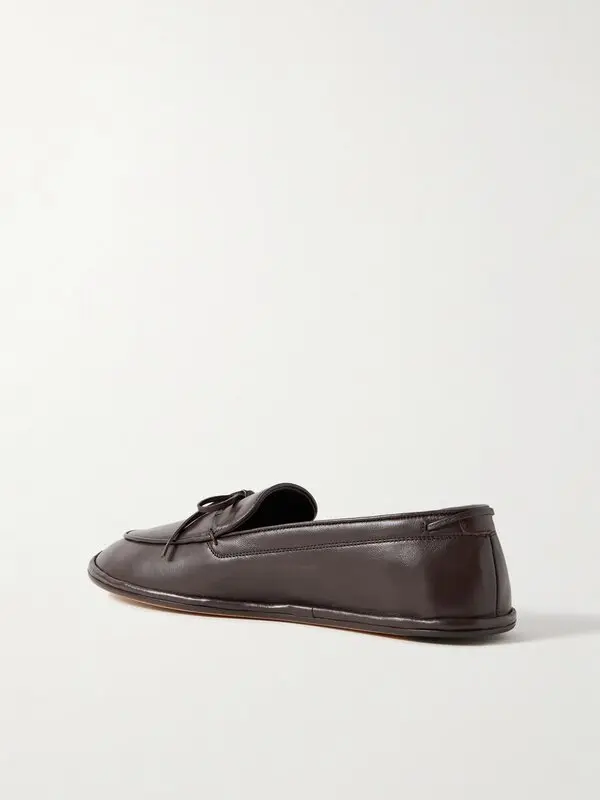 EMME PARSONS Parker Leather Loafers - Brown