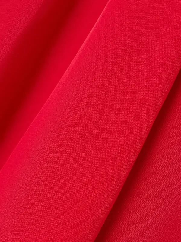 Adam Lippes Lynn Draped Silk-crepe Midi Dress