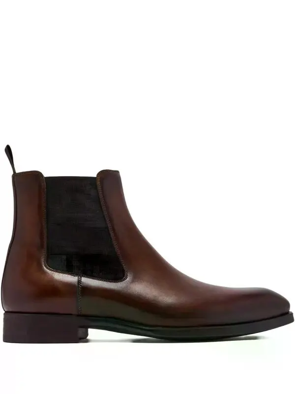 Magnanni Hanson Leather Chelsea Boots