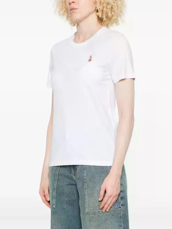 Maison Kitsuné Standing Fox Embroidered T-shirt