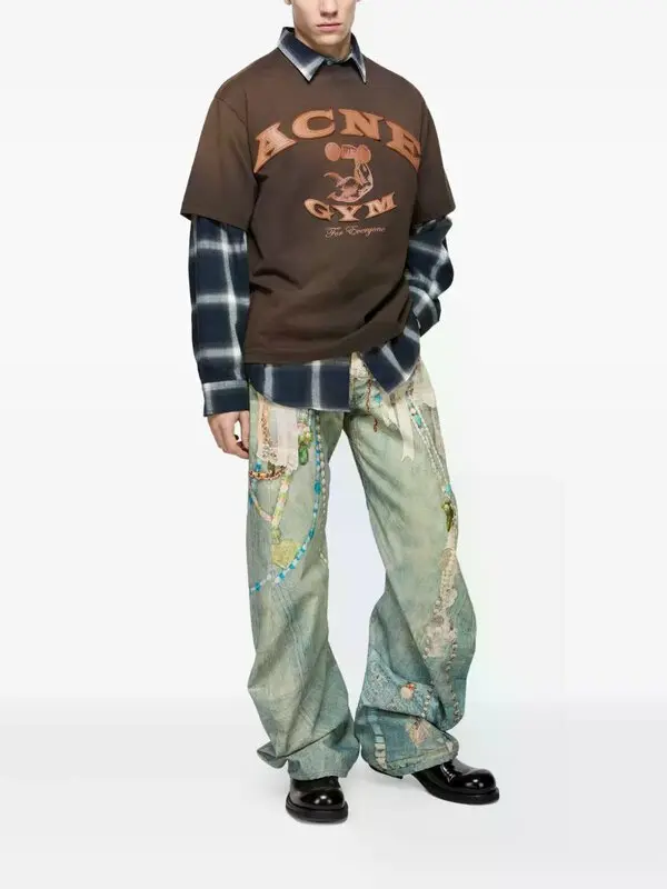 Acne Studios Logo-appliqué T-shirt