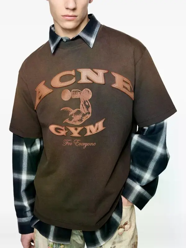 Acne Studios Logo-appliqué T-shirt