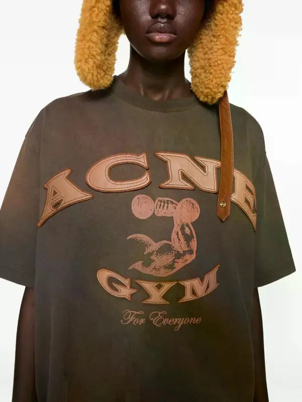 Acne Studios Logo-appliqué T-shirt