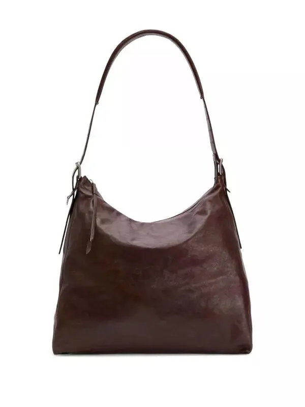 LEMAIRE Belted Leather Tote Bag
