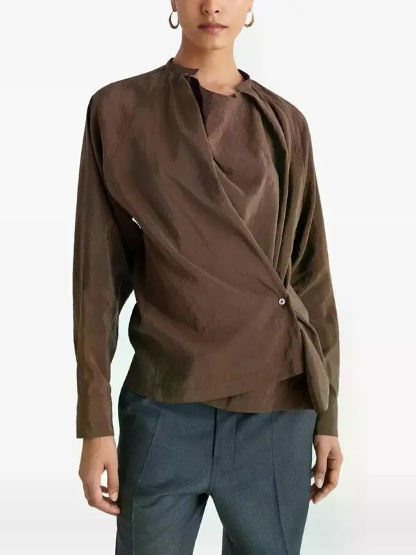 LEMAIRE Twisted Pleat Blouse