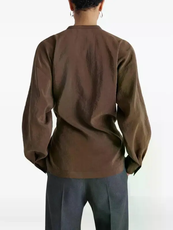 LEMAIRE Twisted Pleat Blouse