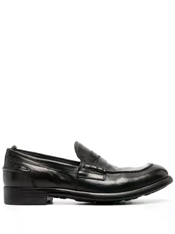 Officine Creative Penny-slot Leather Loafers