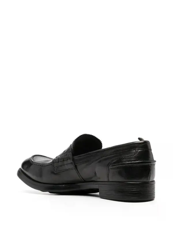 Officine Creative Penny-slot Leather Loafers