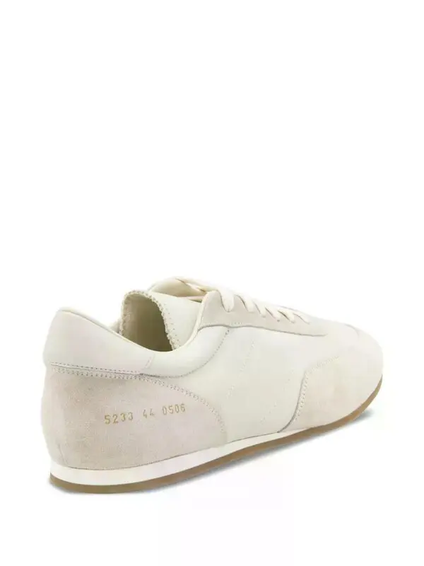 COMMON PROJECTS Leather Suede Sneakers - Neutrals