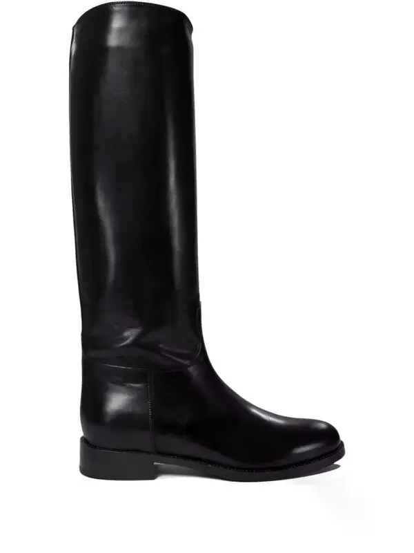MARETTO Leather Zip-fastening Boots