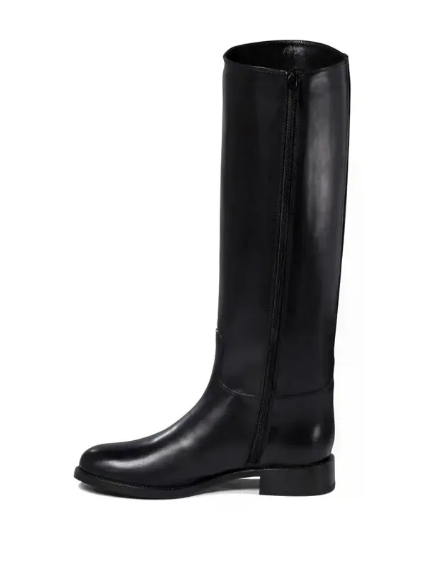 MARETTO Leather Zip-fastening Boots