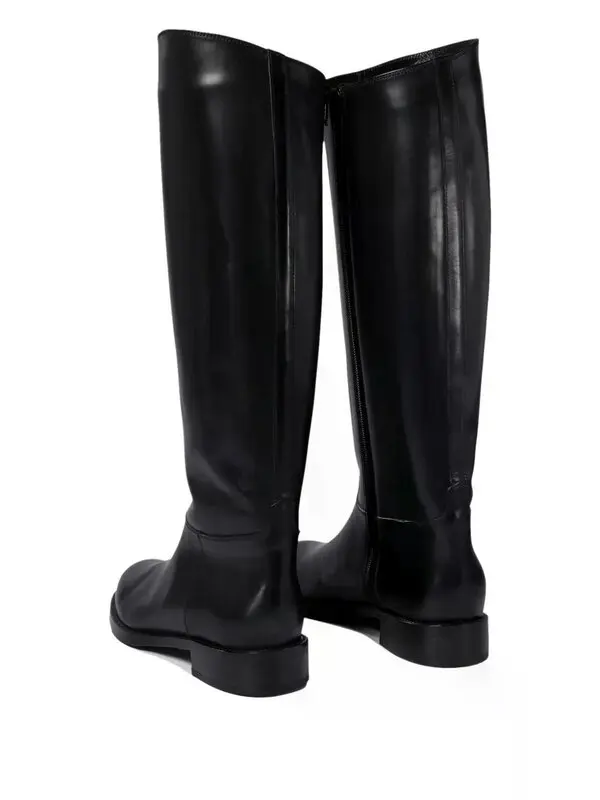 MARETTO Leather Zip-fastening Boots