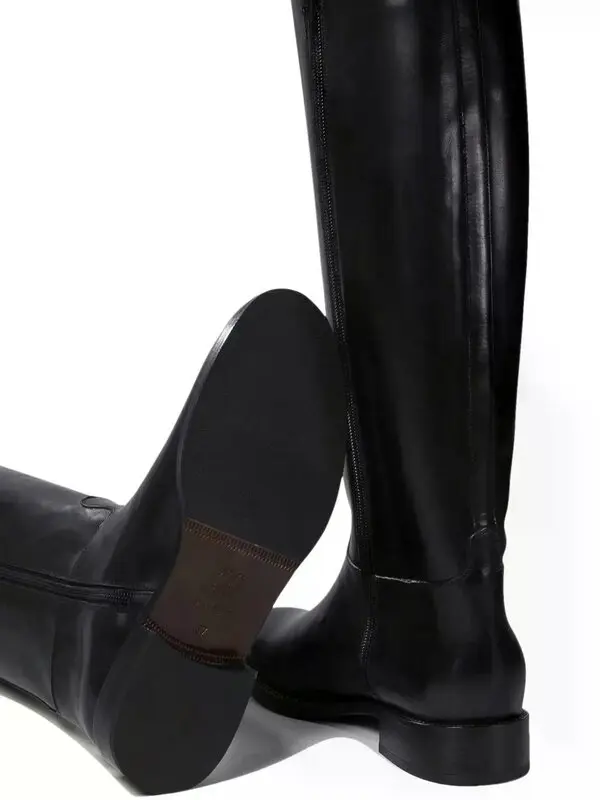 MARETTO Leather Zip-fastening Boots