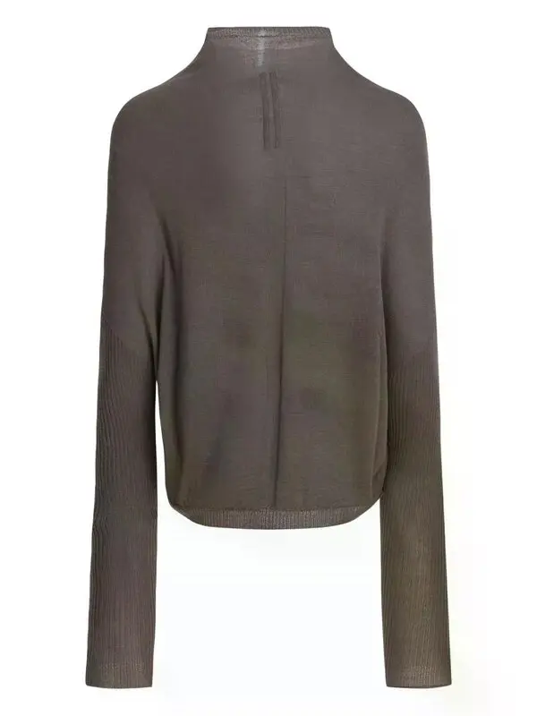 Rick Owens Ribbed High-neck Sweater