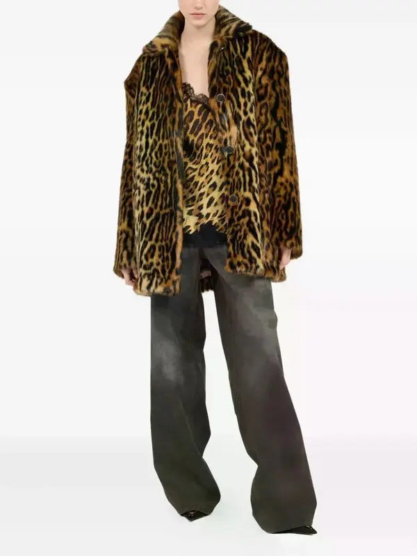 Roberto Cavalli Animal-print Top