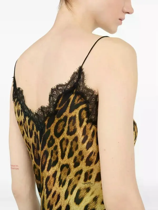 Roberto Cavalli Animal-print Top