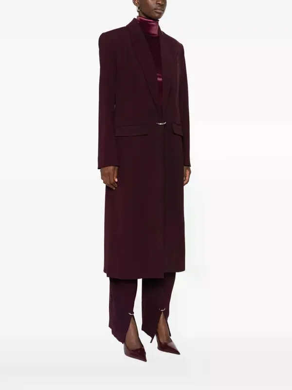 MUGLER Notched-lapel Wool Coat