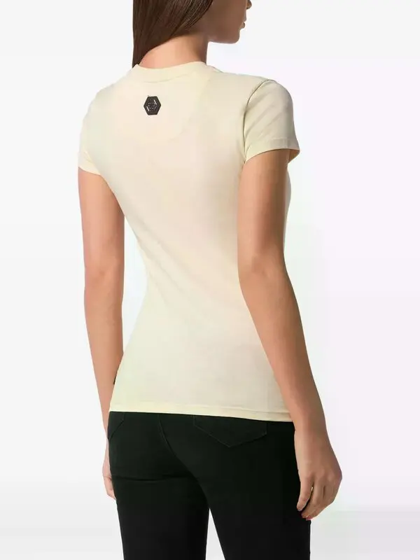 Philipp Plein Crystal-embellished Teddy Motif T-shirt