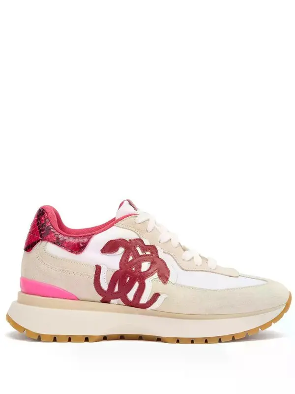 Roberto Cavalli Python-print Panel Sneakers