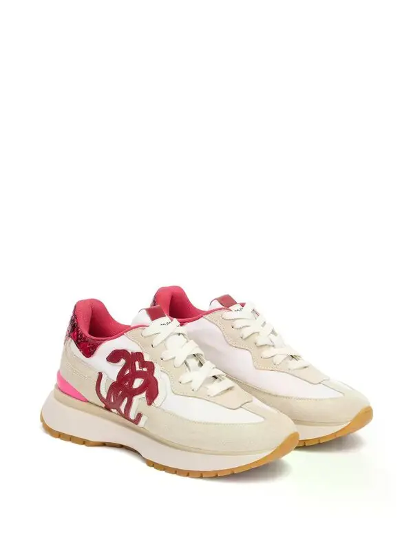 Roberto Cavalli Python-print Panel Sneakers
