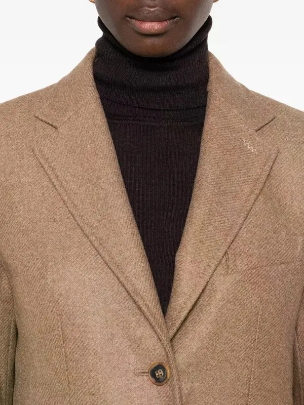 Max Mara Patch-pocket Notched Jacket