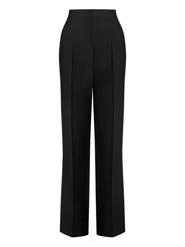 Alberta Ferretti Tailored Full-length Trousers - Black