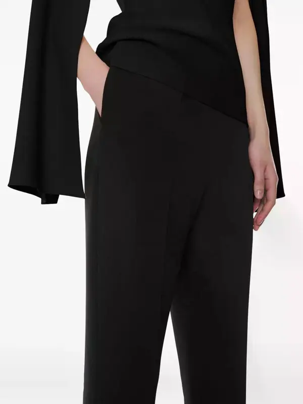 Alberta Ferretti Tailored Full-length Trousers - Black