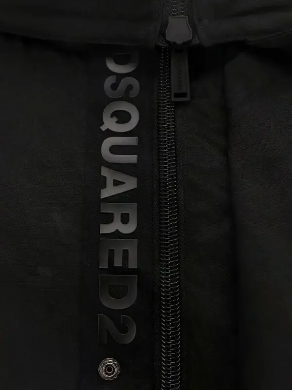 Dsquared2 High Collar Zip Fastening Sport Jacket