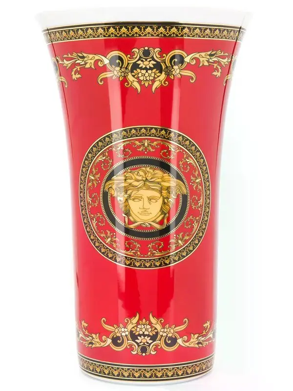 Versace Vasenserie Medusa Vase - Red