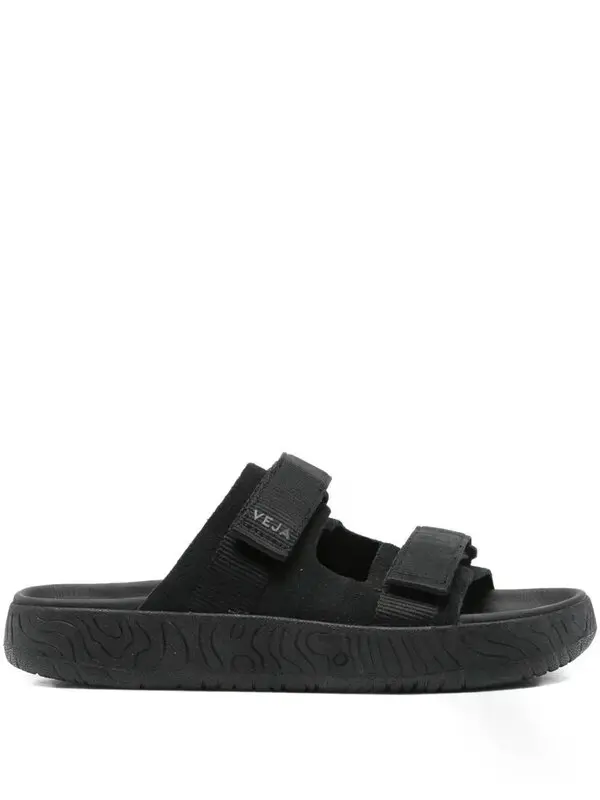 VEJA Arpoador Double-strap Sandals - Black
