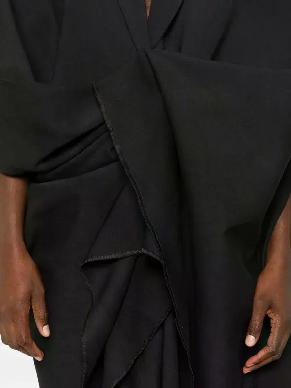 Coperni Wrapped Asymmetrical Coat