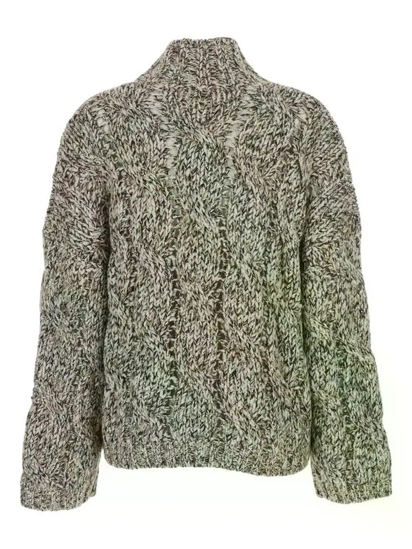 Brunello Cucinelli Cable-knit High-neck Sweater