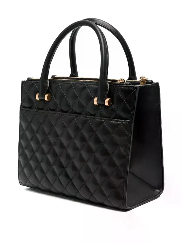 Dkny Quilted Leather Tote Bag