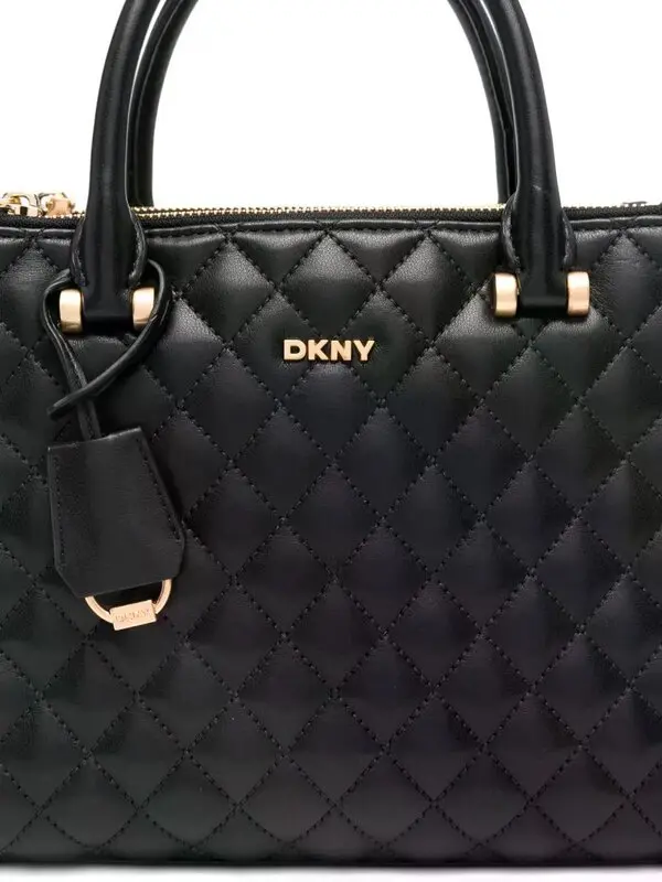 Dkny Quilted Leather Tote Bag