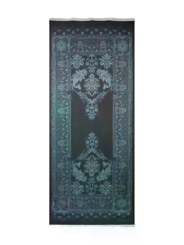 Etro Jacquard Paisley Scarf