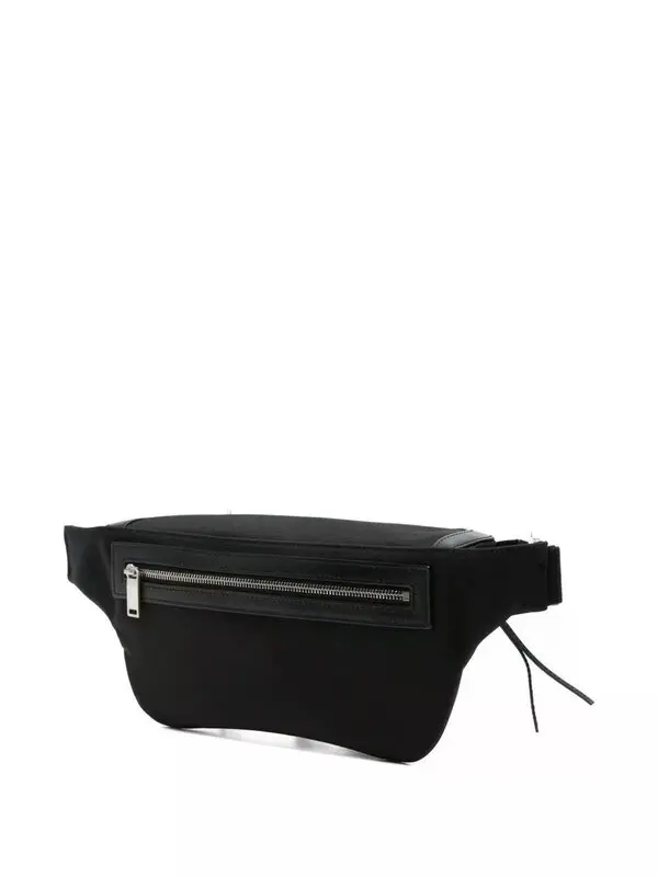 Saint Laurent Leather-trimmed Zip Belt Bag