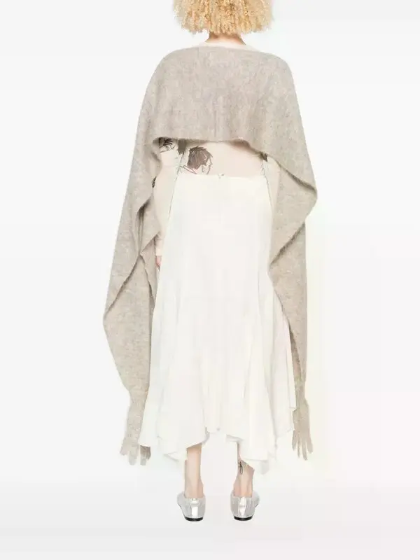 Moschino Brushed-finish Cape