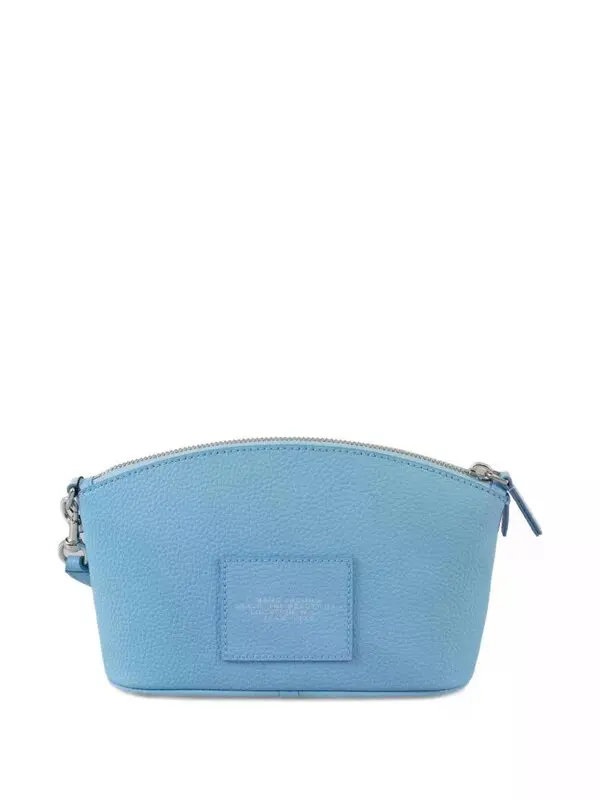 Marc Jacobs Logo Debossed Leather Makeup Bag
