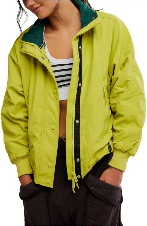 Free People Field Tripper Jacket - Honeydew