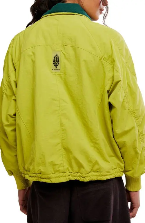 Free People Field Tripper Jacket - Honeydew