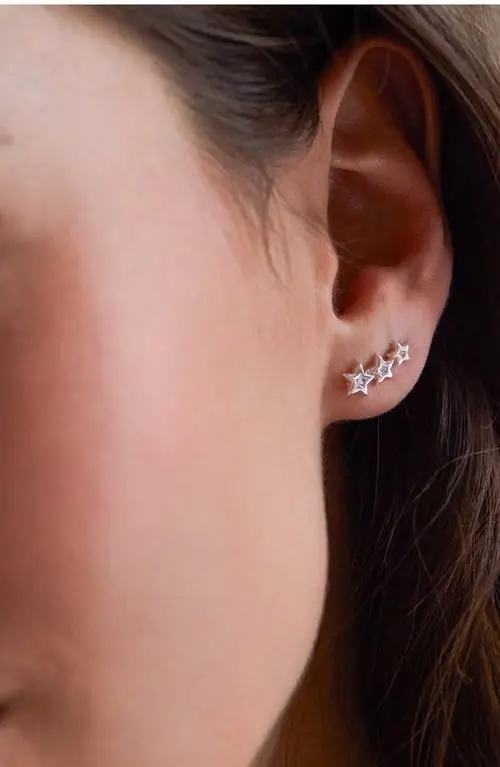Estée Lauder Star Ear Crawler Earrings