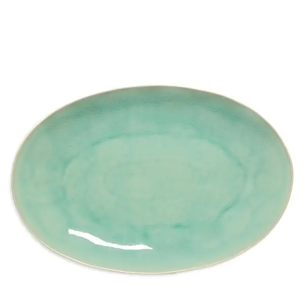 HUDSON PARK COLLECTION Sintra Oval Platter Exclusive - Aqua
