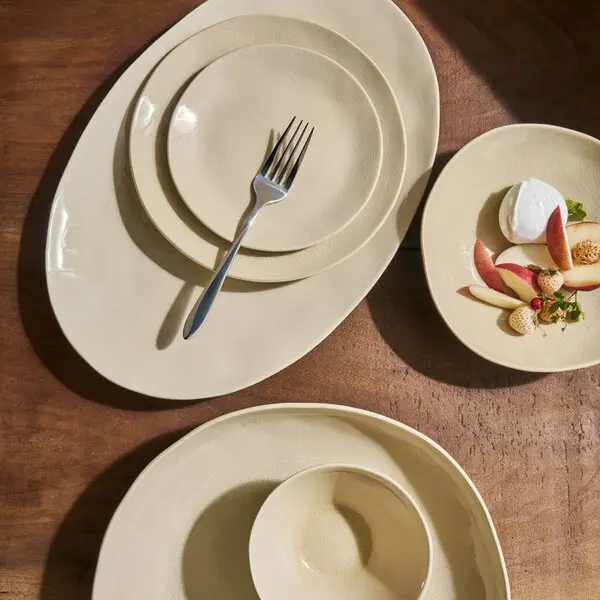 HUDSON PARK COLLECTION Sintra Oval Platter Exclusive - Oat